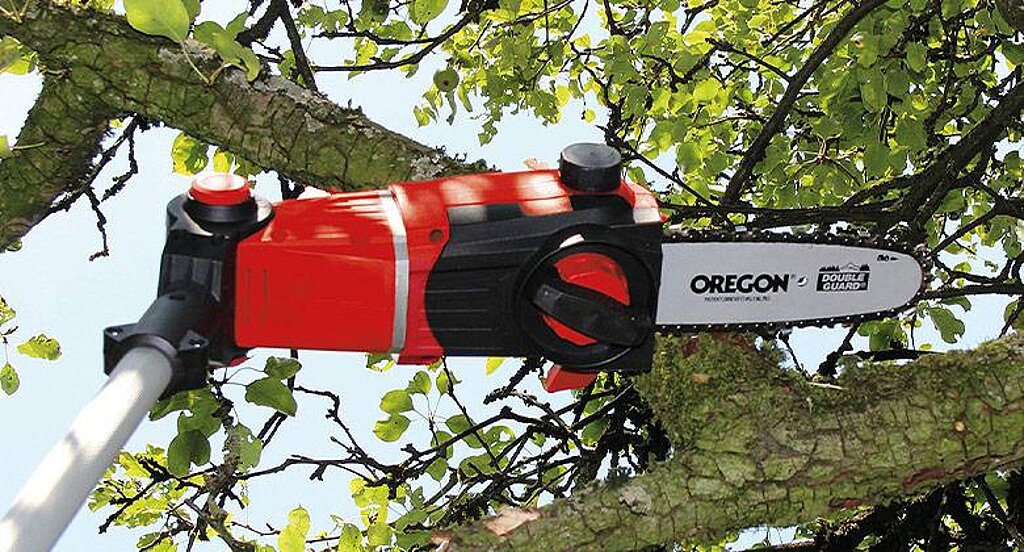 The 2-in-1 telescopic cutter with hedge trimmer and pruner | Einhell.co