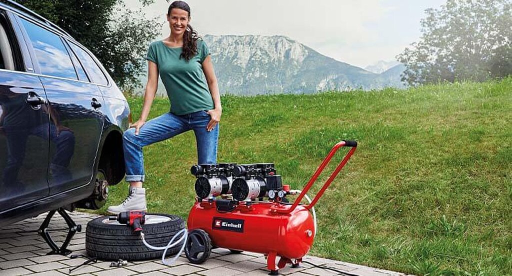 High-quality air compressors - mobile and versatile | Einhell.co